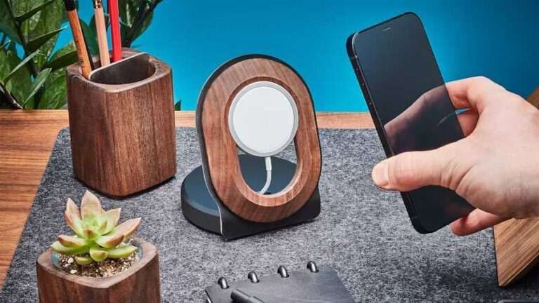 Wooden MagSafe Stands to Add Warmth to Your Setup - MagSafeHub